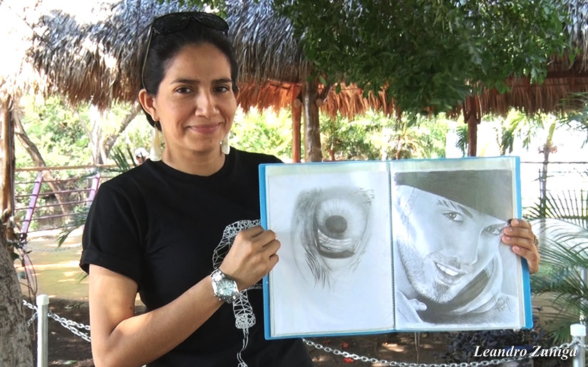 Verónica Granados, la pintora que va tras sus sueños